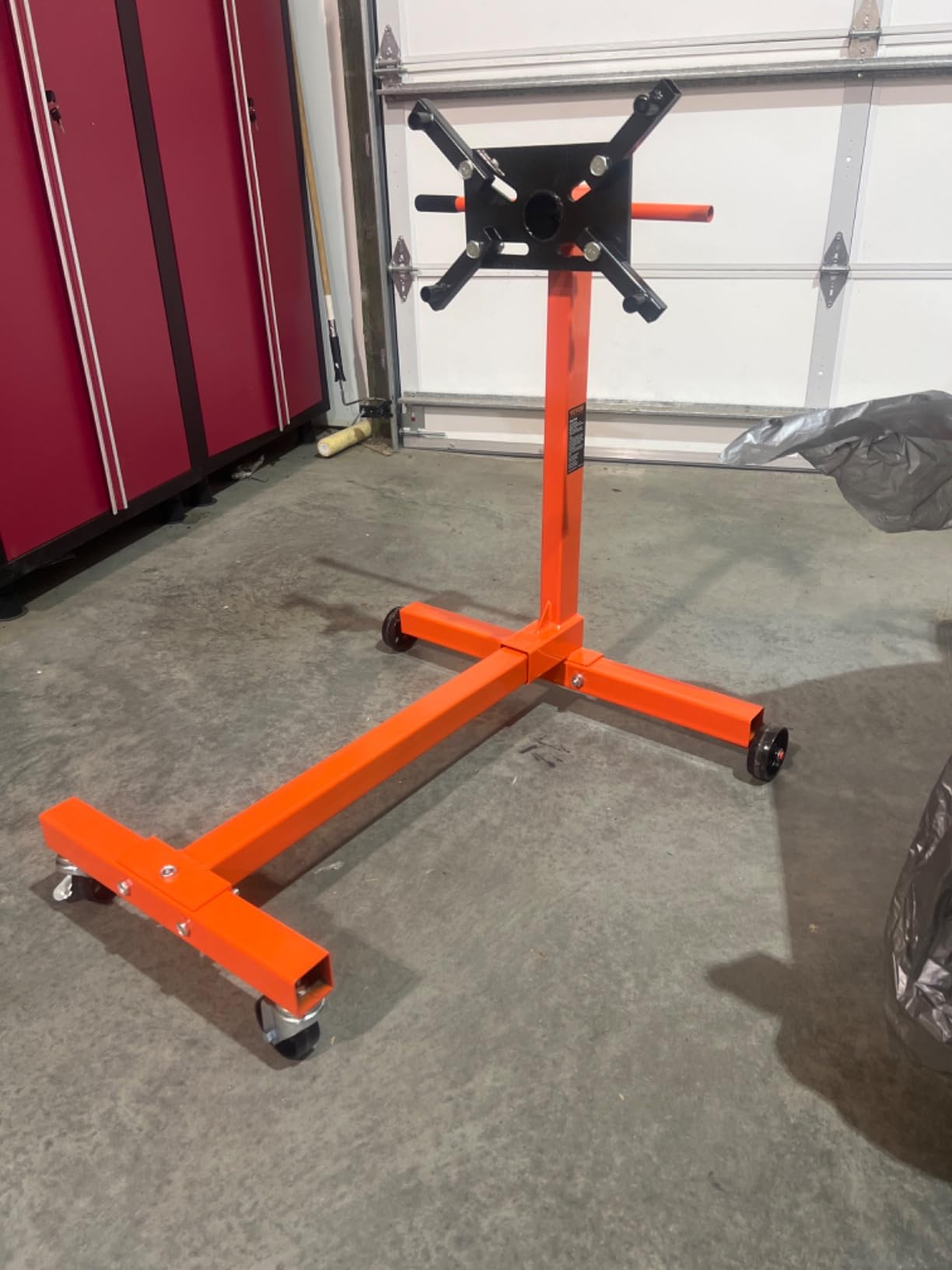 $11/mo - Finance VEVOR Engine Stand, 750 lbs (3/8 Ton) Rotating Engine ...