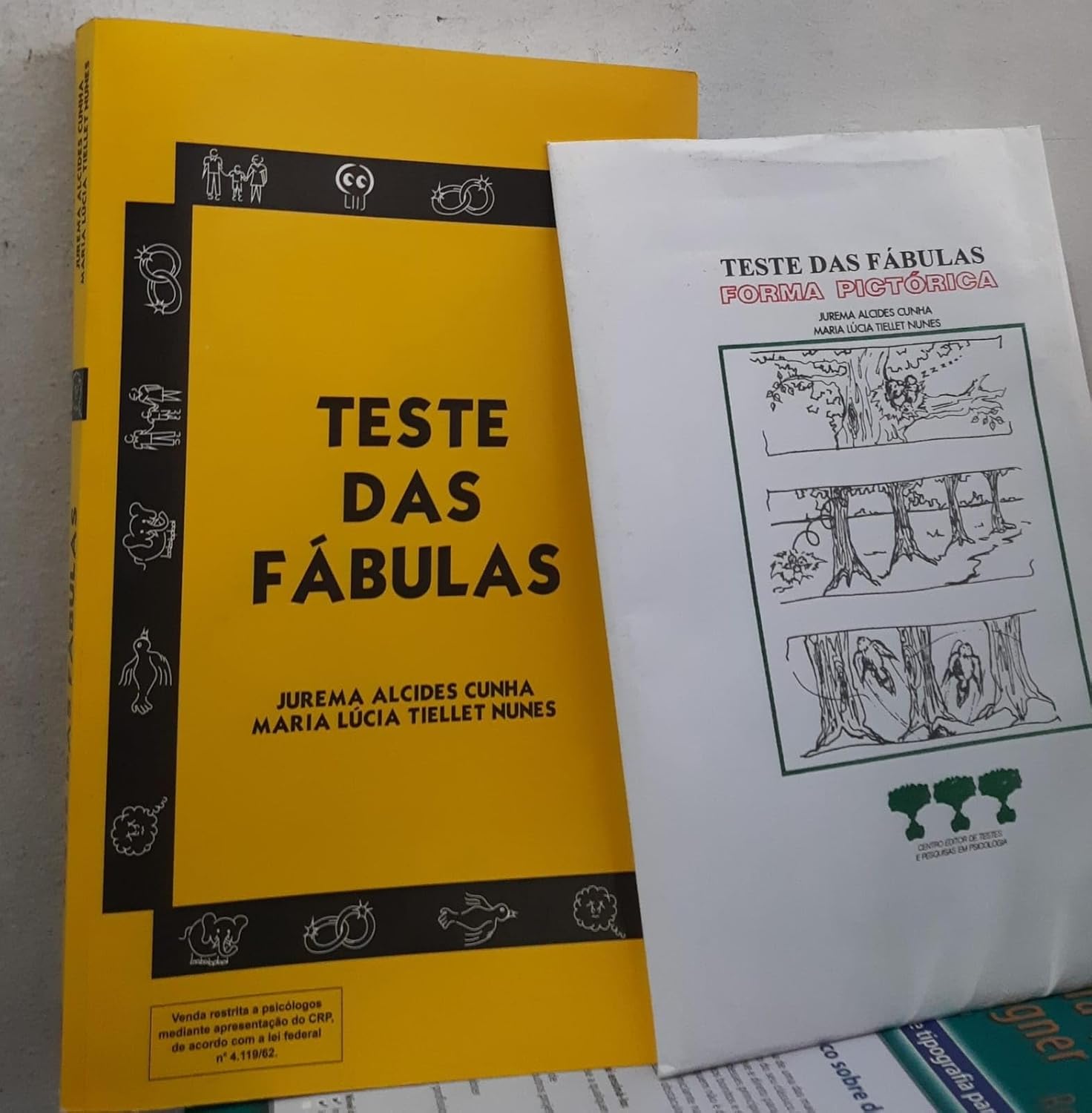 Teste das Fábulas - Forma Verbal e Pictórica | Amazon.com.br