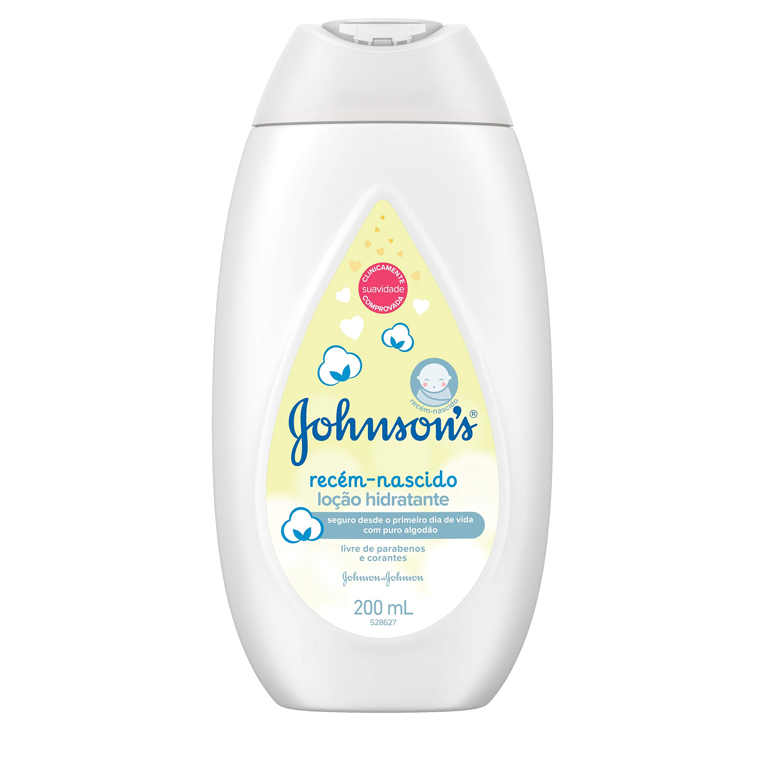 Johnson's Baby Loção Hidratante Para Uso Diário Recém Nascido,200ml ...
