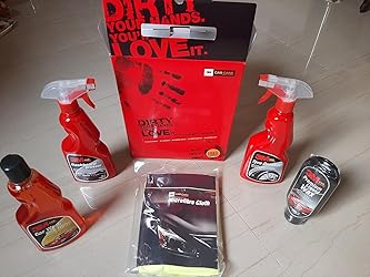 3M Large Car Care Kit | Car Shampoo | Tyre Dresser | Dashboard Dresser ...