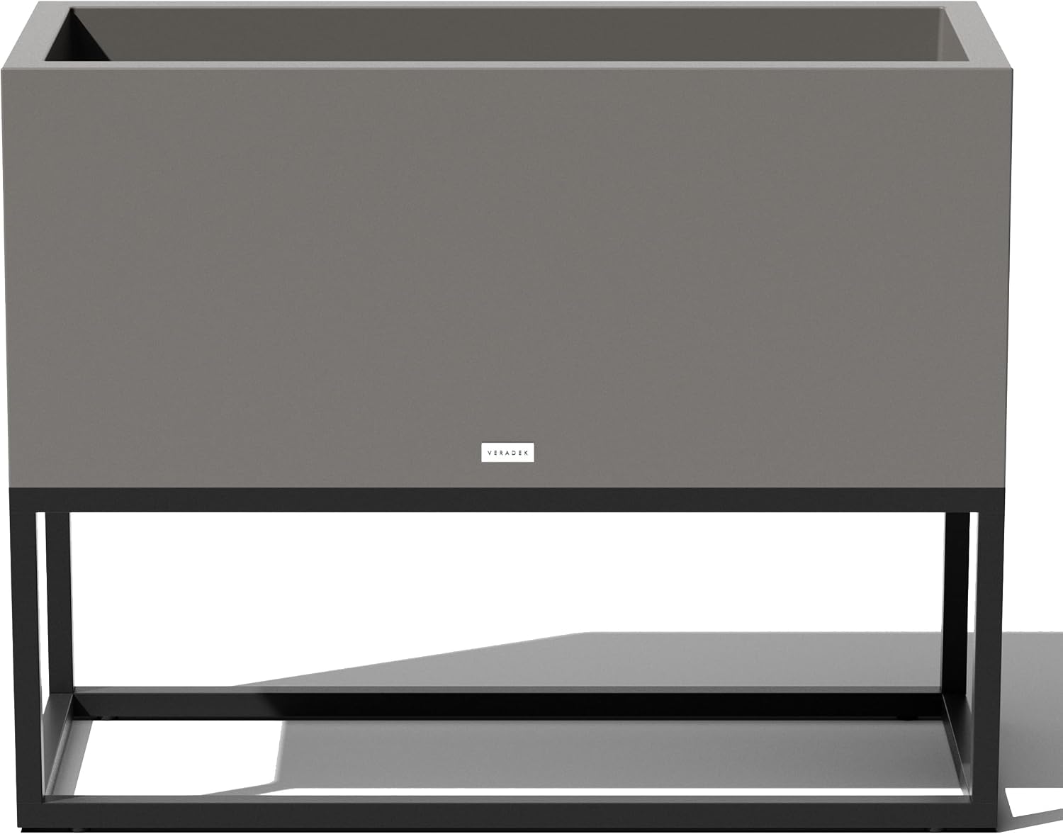 Amazon.com : Veradek Block Series Raised Long Box Planter for Patio ...