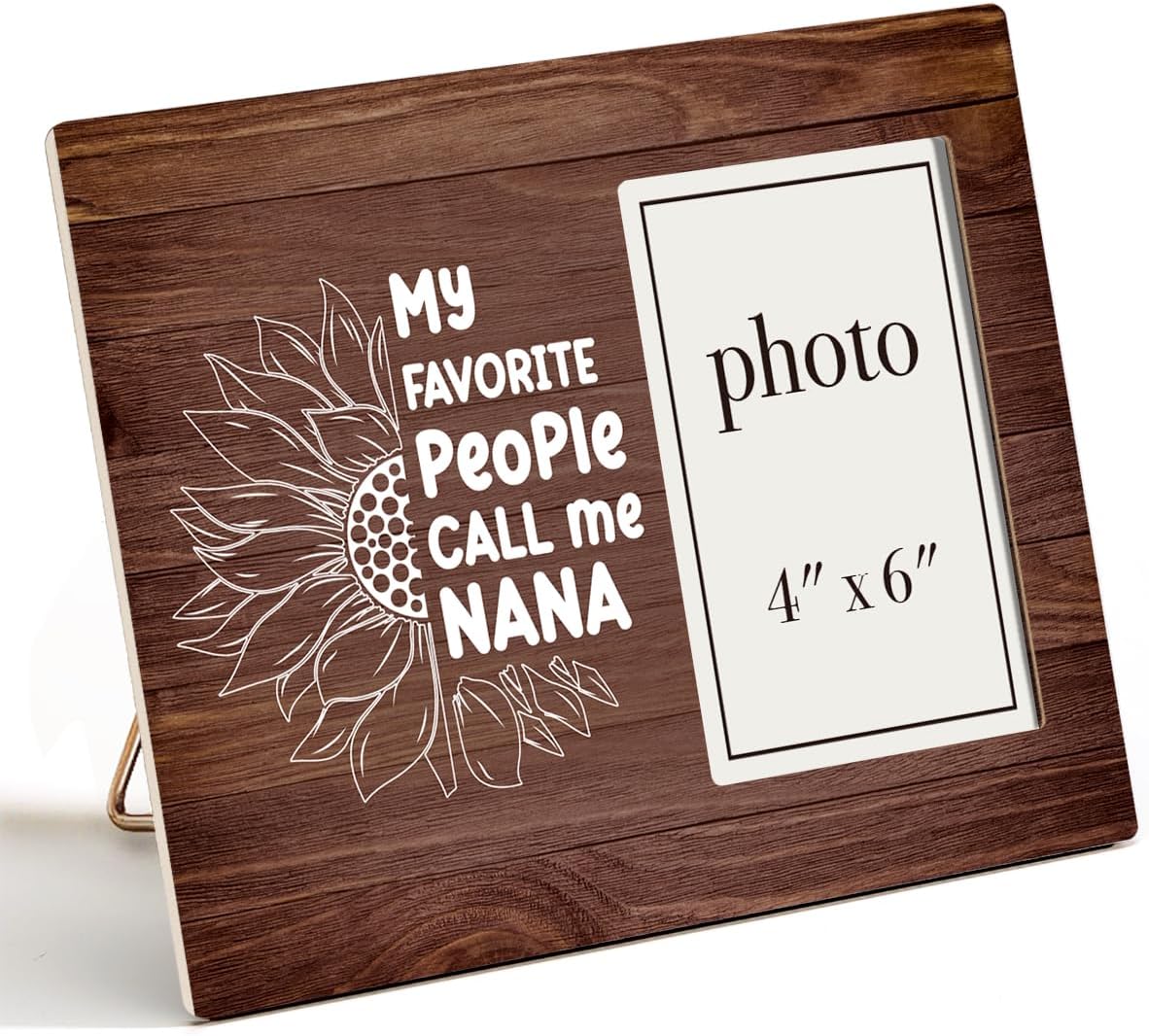 Amazon.com - Nurawo Nana Gift Picture Wooden Frame Gift for Nana From ...