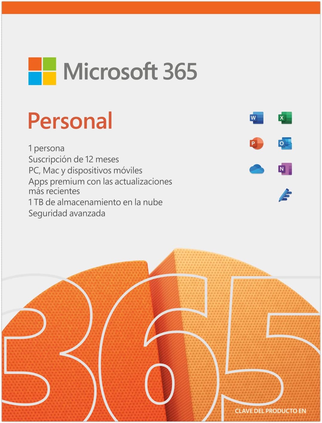 Microsoft 365 Personal 2021 | Suscripción anual | Caja con código de ...