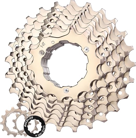 Amazon.com : BUCKLOS 8/9/10/11/12 Speed Cassette Ultra-Light 11-25/28 ...