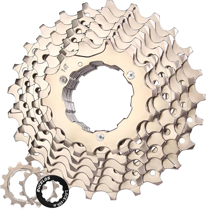 Amazon.com : BUCKLOS 8/9/10/11/12 Speed Cassette Ultra-Light 11-25/28 ...