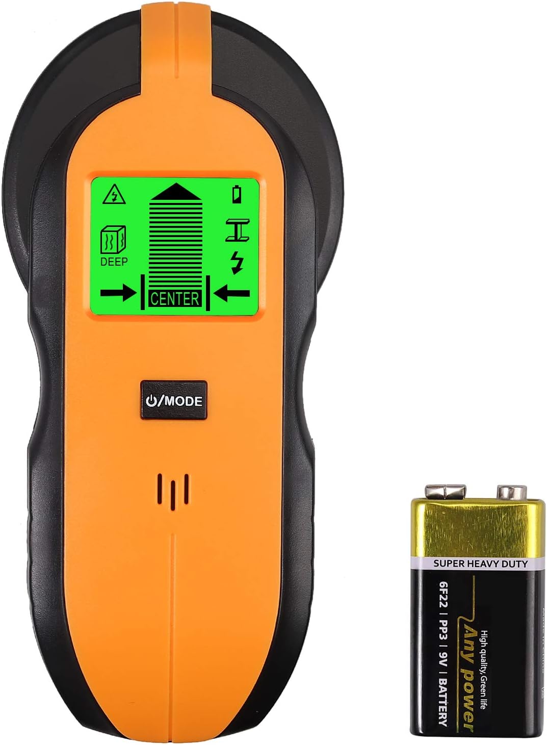 Proster Stud Finder 4 in 1 Electric Wall Scanner Multi Scanner with LCD ...