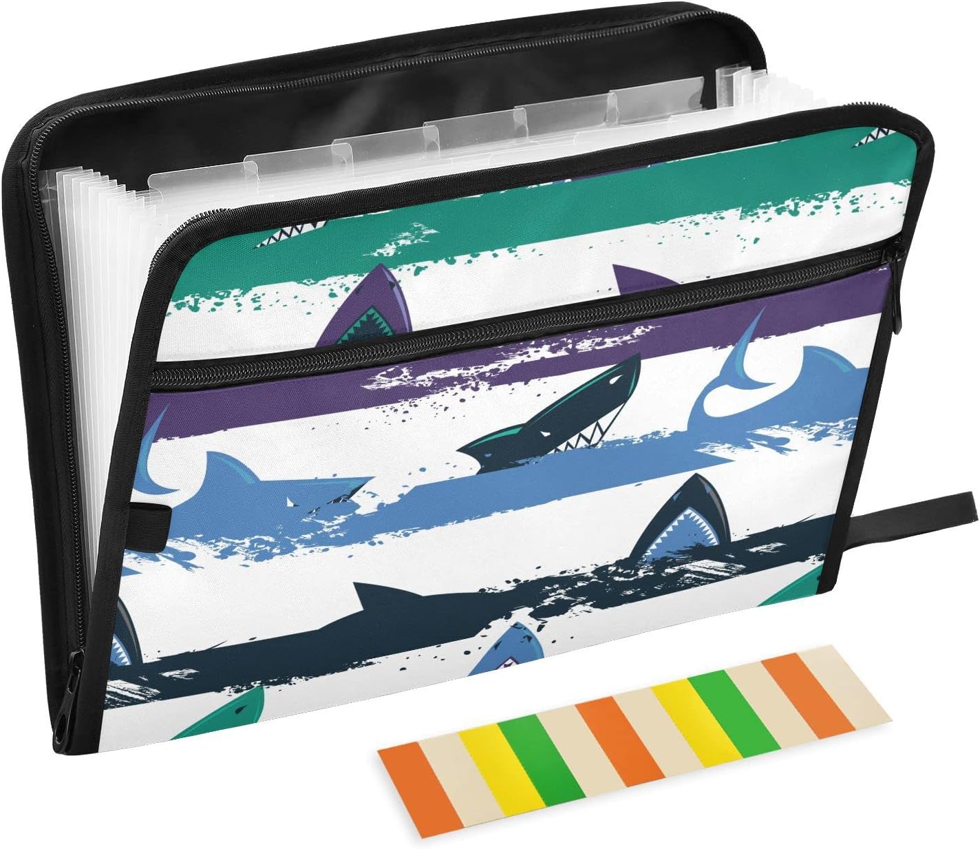 Shark Expanding File Folder for Documents A4 Letter Size Accordion File ...