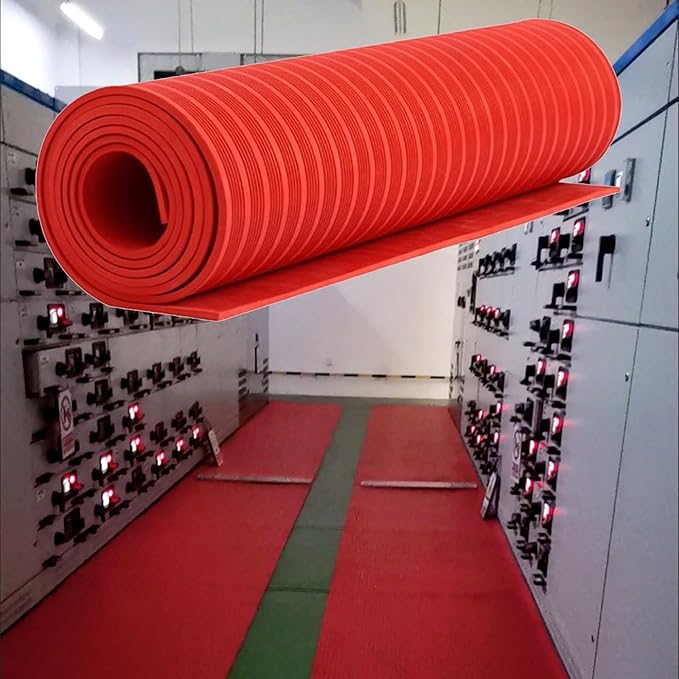 High Voltage Insulated Rubber Mats for Electrical Safety, Dielectric ...