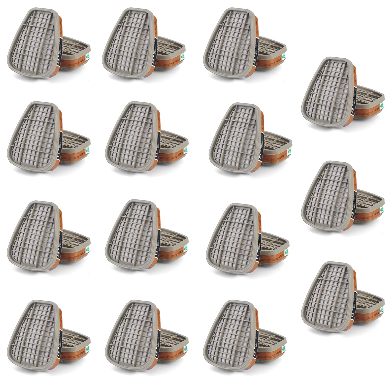 6001 Filter Cartridges for Respirator, Dust-Proof, Organic Vapor ...