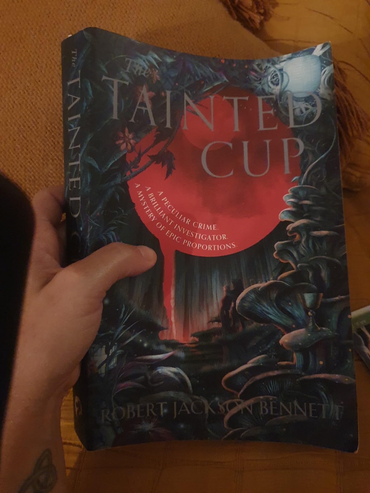 The Tainted Cup: an exceptional fantasy mystery with a classic detective duo : Bennett, Robert ...