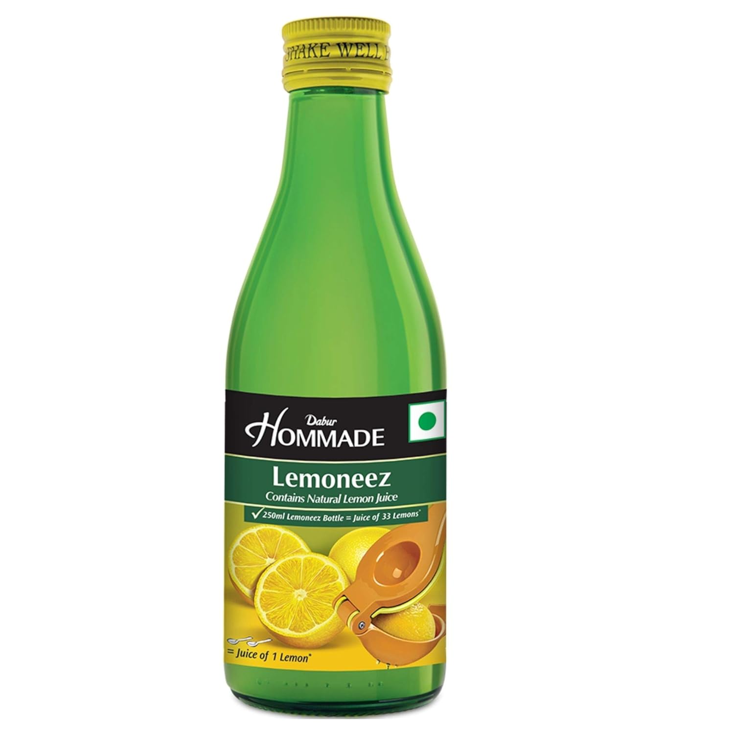 Dabur Hommade Lemoneez- Goodness of 33 lemons - 250 ml : Amazon.in ...