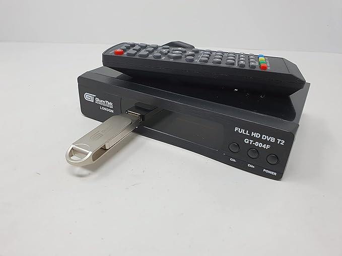 Full HD Freeview Set Top Box Digital TV Receiver with USB HDMI and ...