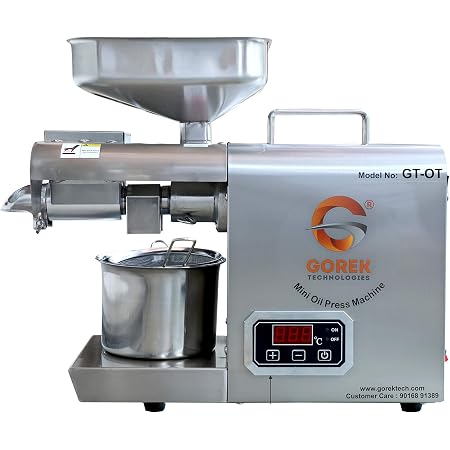 Buy Organic Oil Master Stainless Steel Pressing Machine ( Grey ) Online ...
