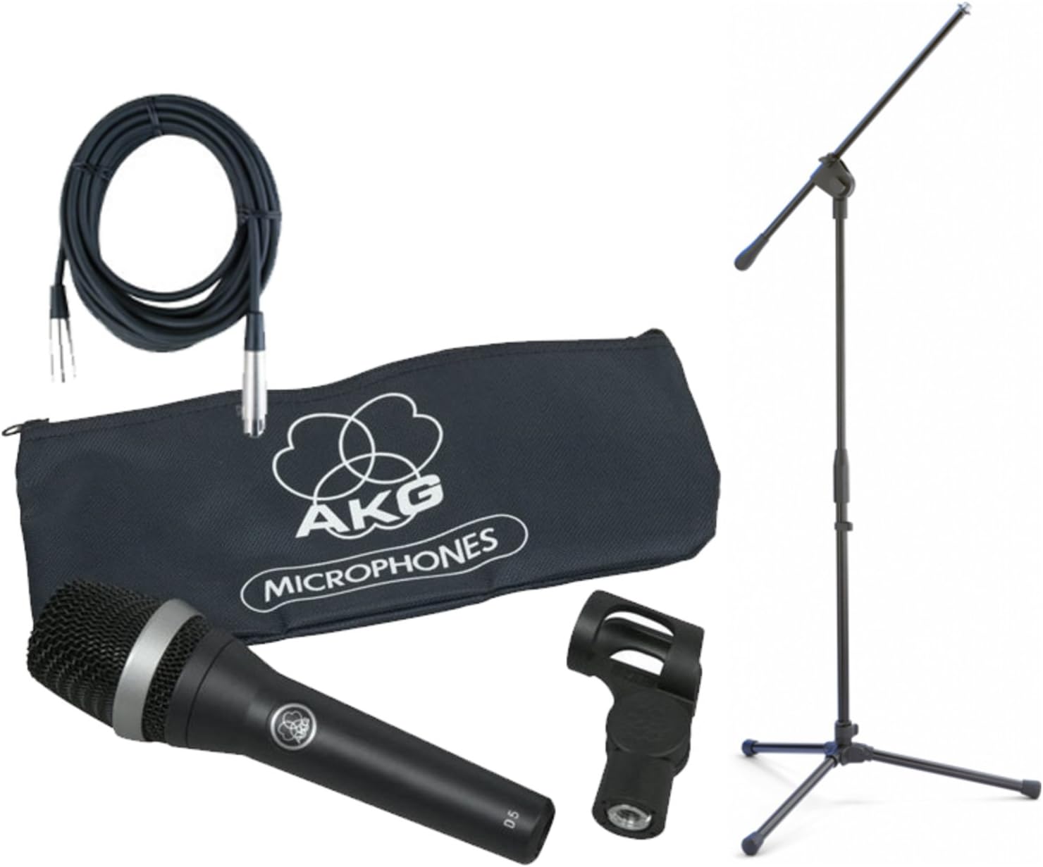 Amazon.com: Blue Bluebird SL Microphone Bundle with Mic Boom Stand, XLR ...