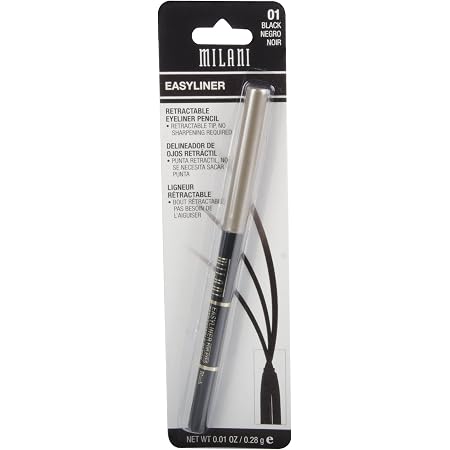 Amazon.com : Milani Easyliner Retractable Pencil for Eyes, Charcoal 04 ...