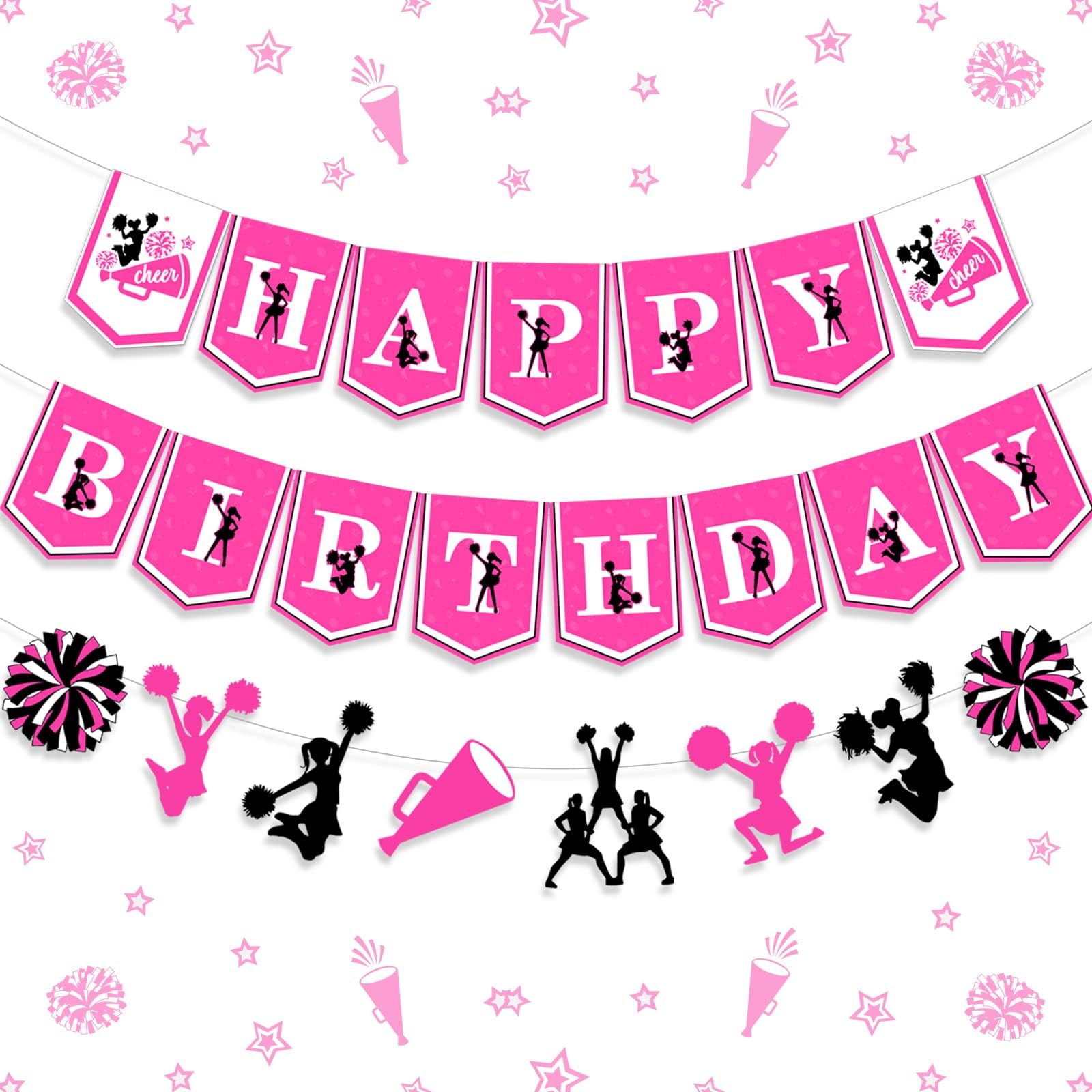 Amazon.com: Cheerleading Party Banner, We've Got Spirit Banner, Cheer ...