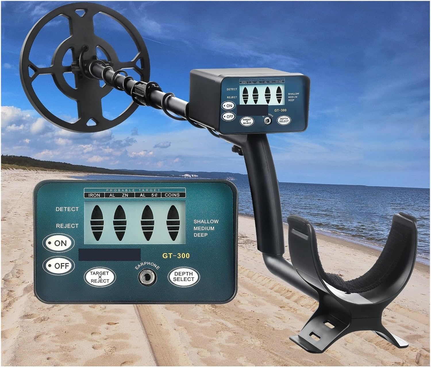 Amazon.com : Metal Detector Metal Detector Underground Detector De ...