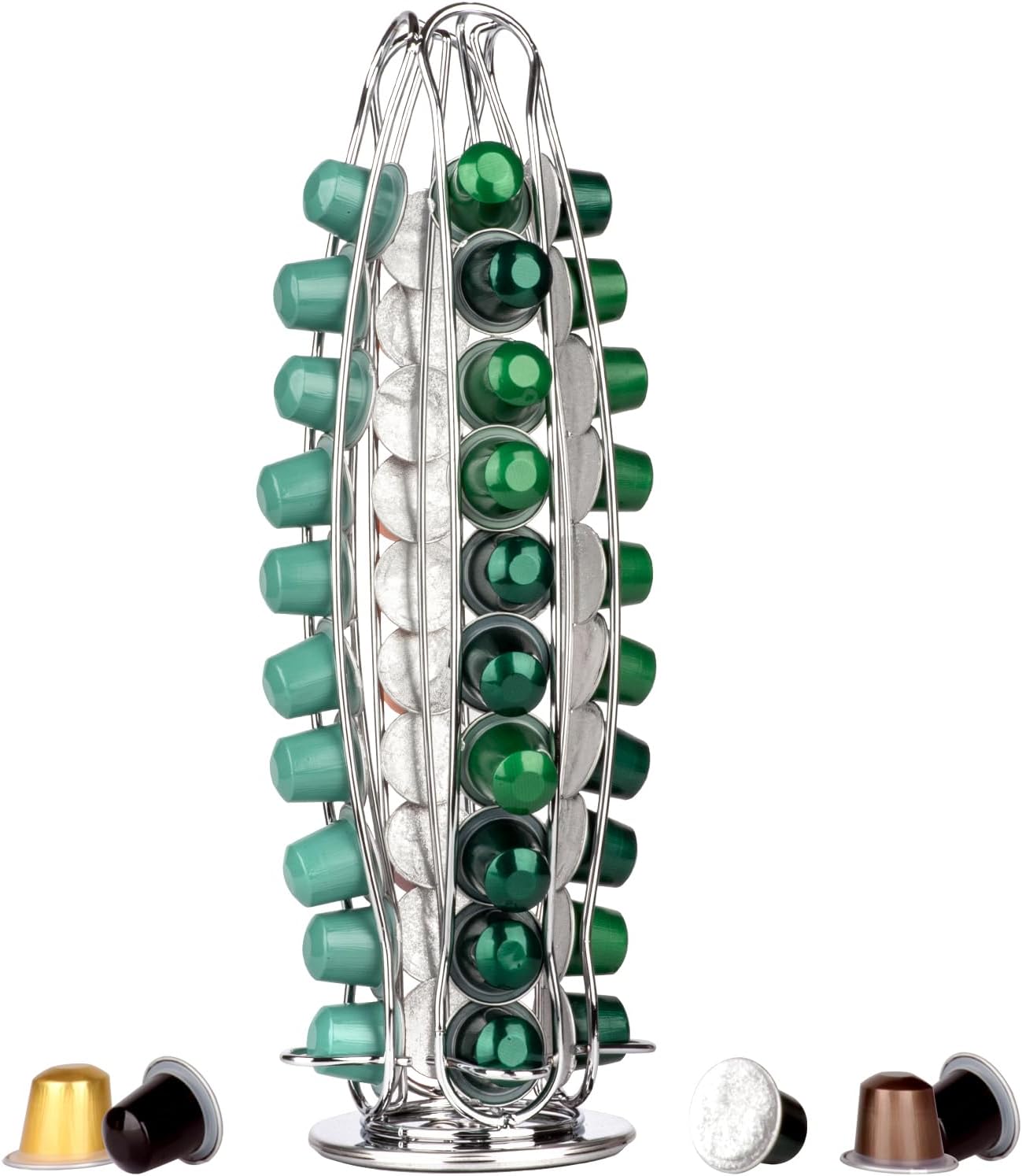 Amazon.com: Guolich Coffee Pod Carousel Capsules Holder Storage ...