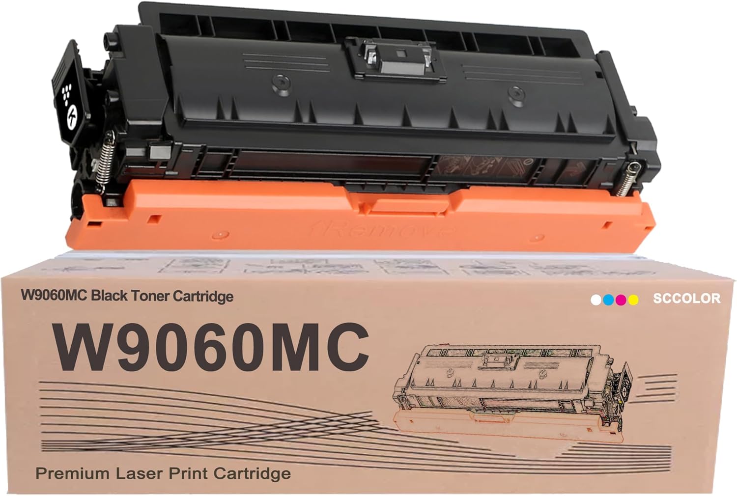 Amazon.com: SPLENDIDCOLOR W9060MC Black Toner Cartridge Replacement for ...