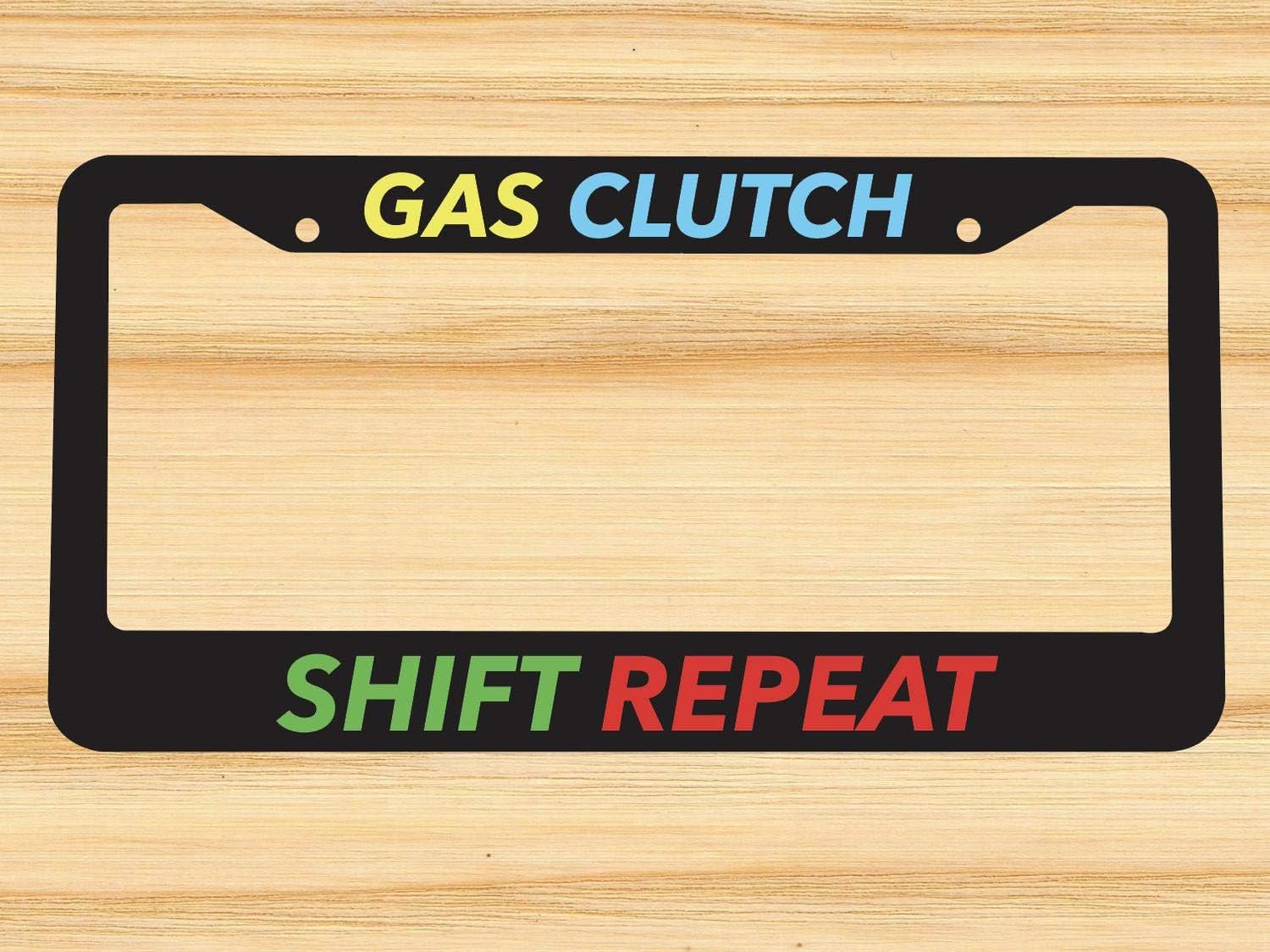 License Plate Frame Custom Text for Women Static Stance Lowered ...