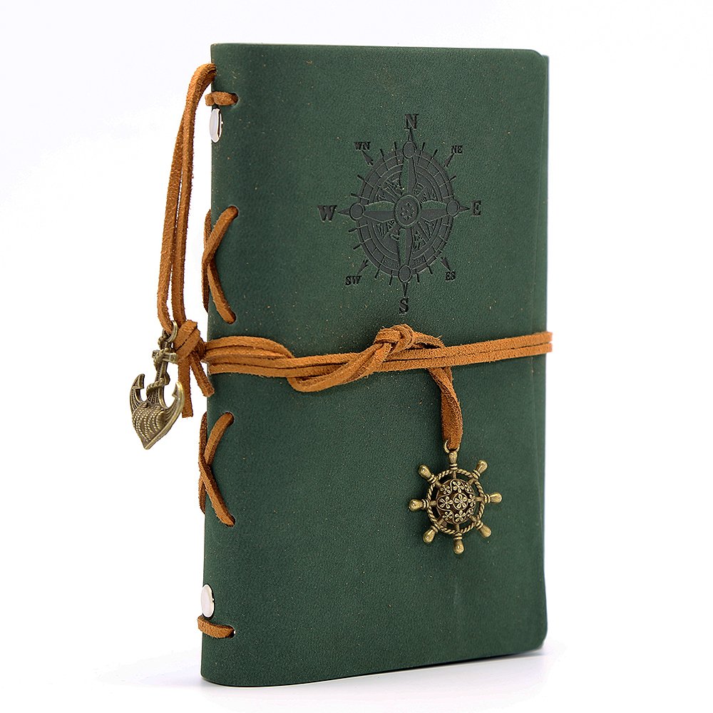 Amazon.com : EvZ Leather Writing Journal Notebook, 5 Inches Vintage ...