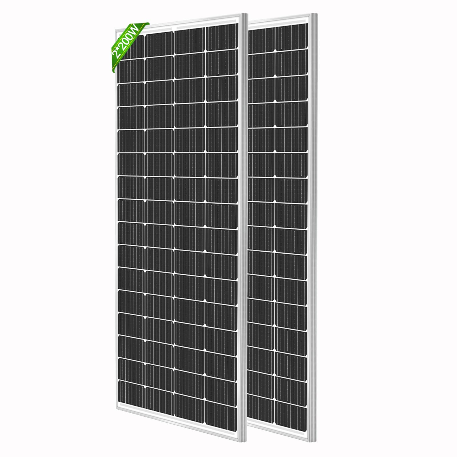 Snapklik.com : WERCHTAY 400 Watt Solar Panel, 2 Pack Of 200W ...