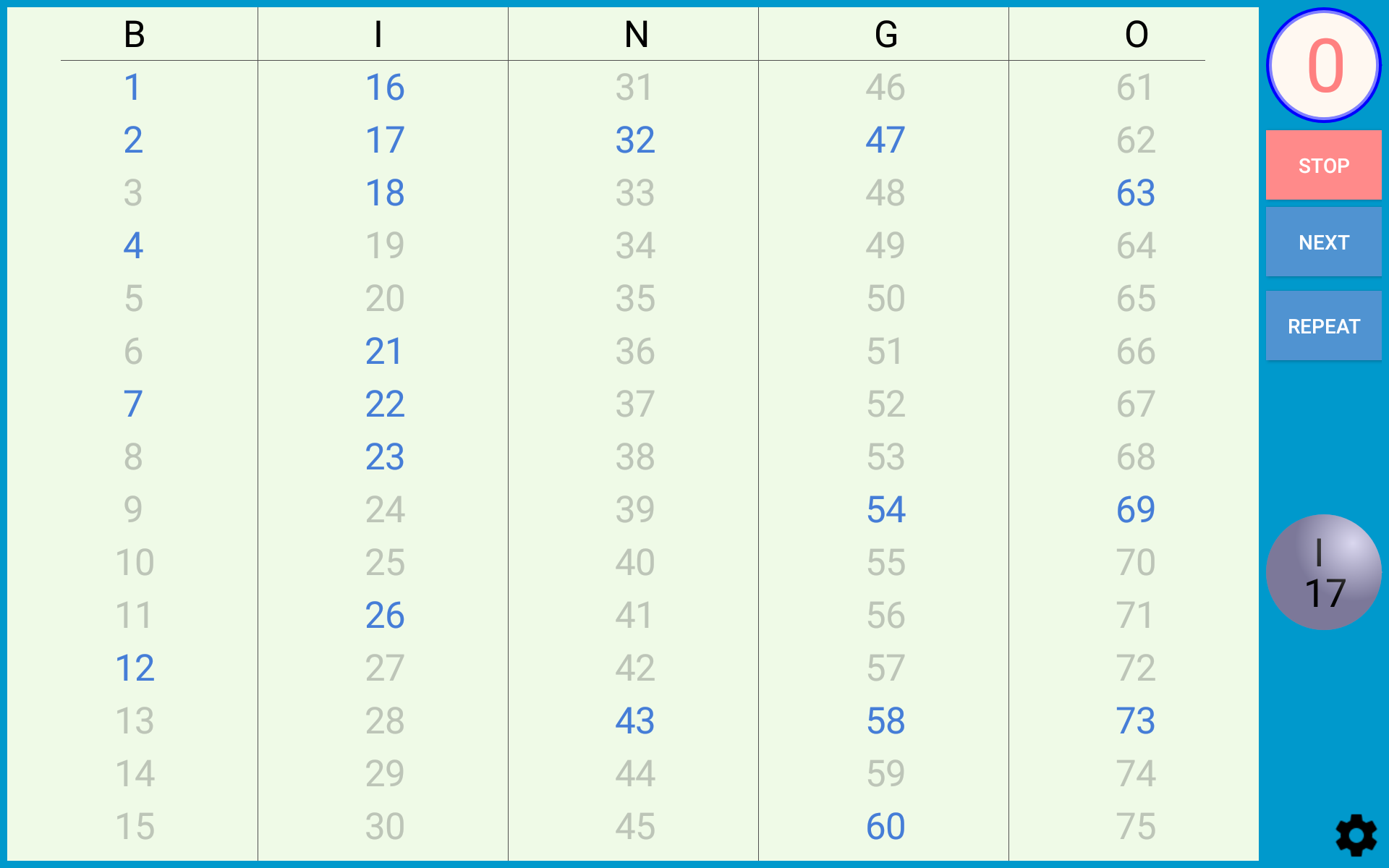 Bingo Caller - App on Amazon Appstore