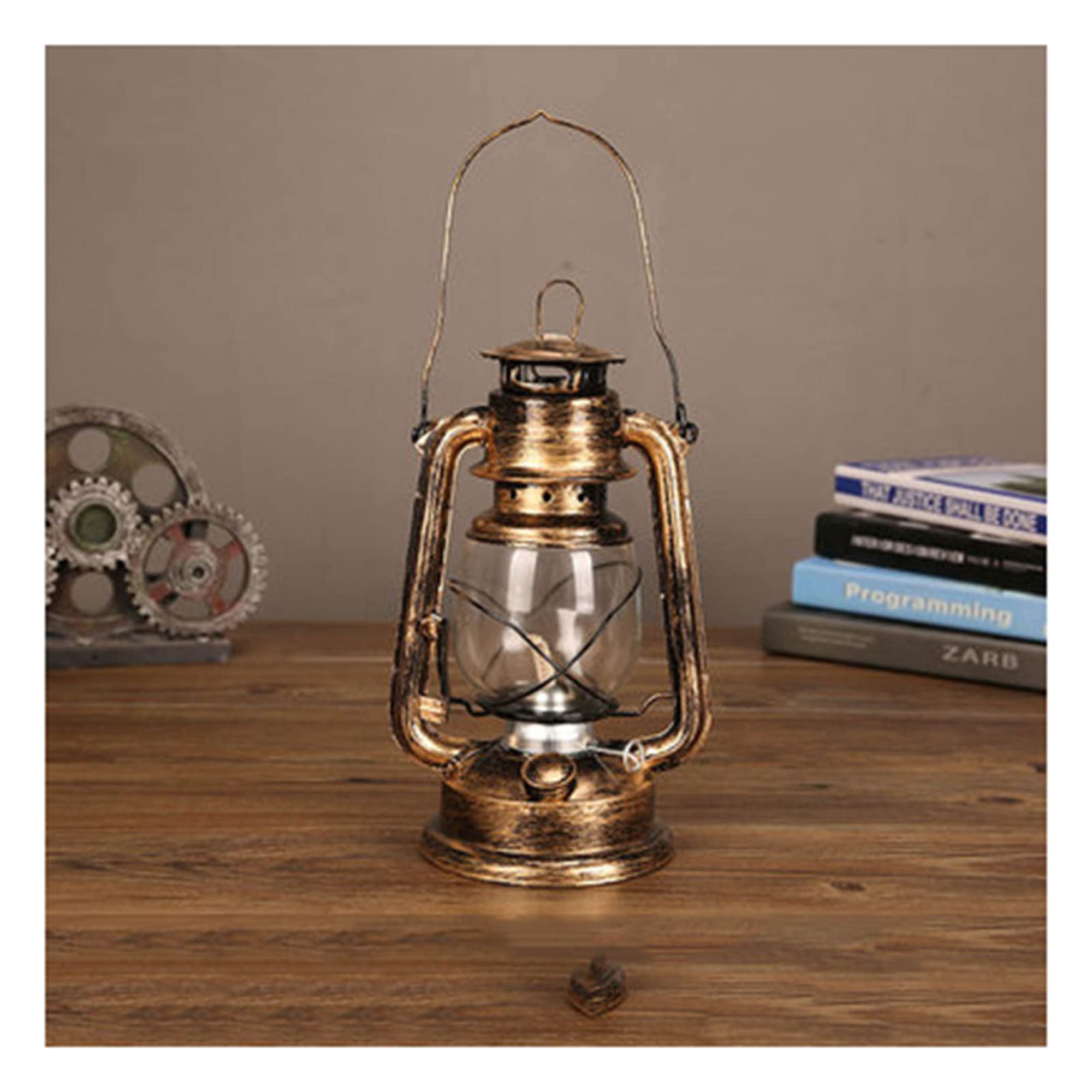 Antique Oil Lamp Burning Antique Victorian Bradley & Hubbard Oil