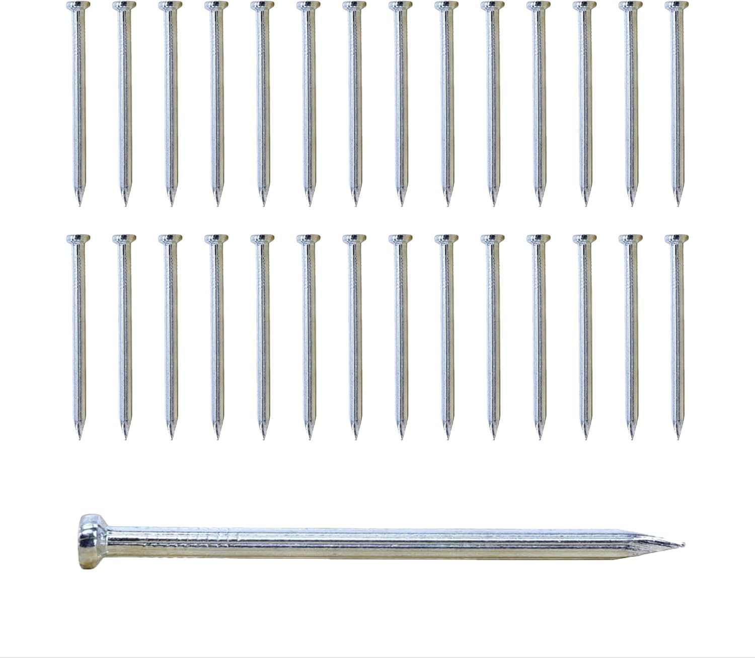 Amazon.com: brackit Pack of 70 Hardened Ribbed Steel Masonry Nails 2 ...