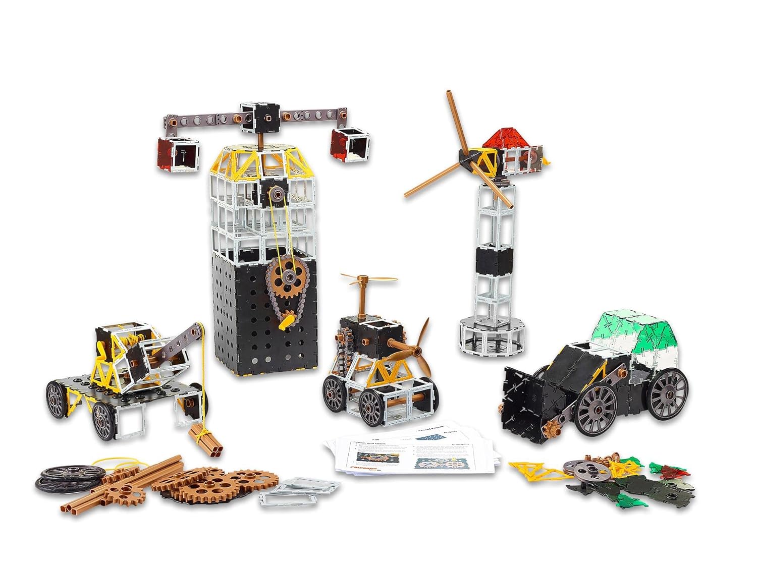 Amazon.com: Polydron STEM Set - STEM Construction Building Toy ...