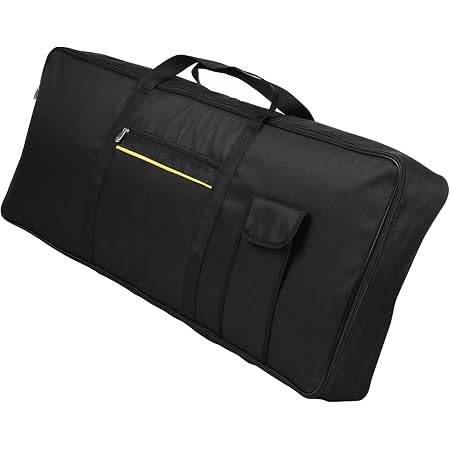 Amazon.com: 61 Key Keyboard Gig Bag Electric Piano Case Padded with 5mm ...