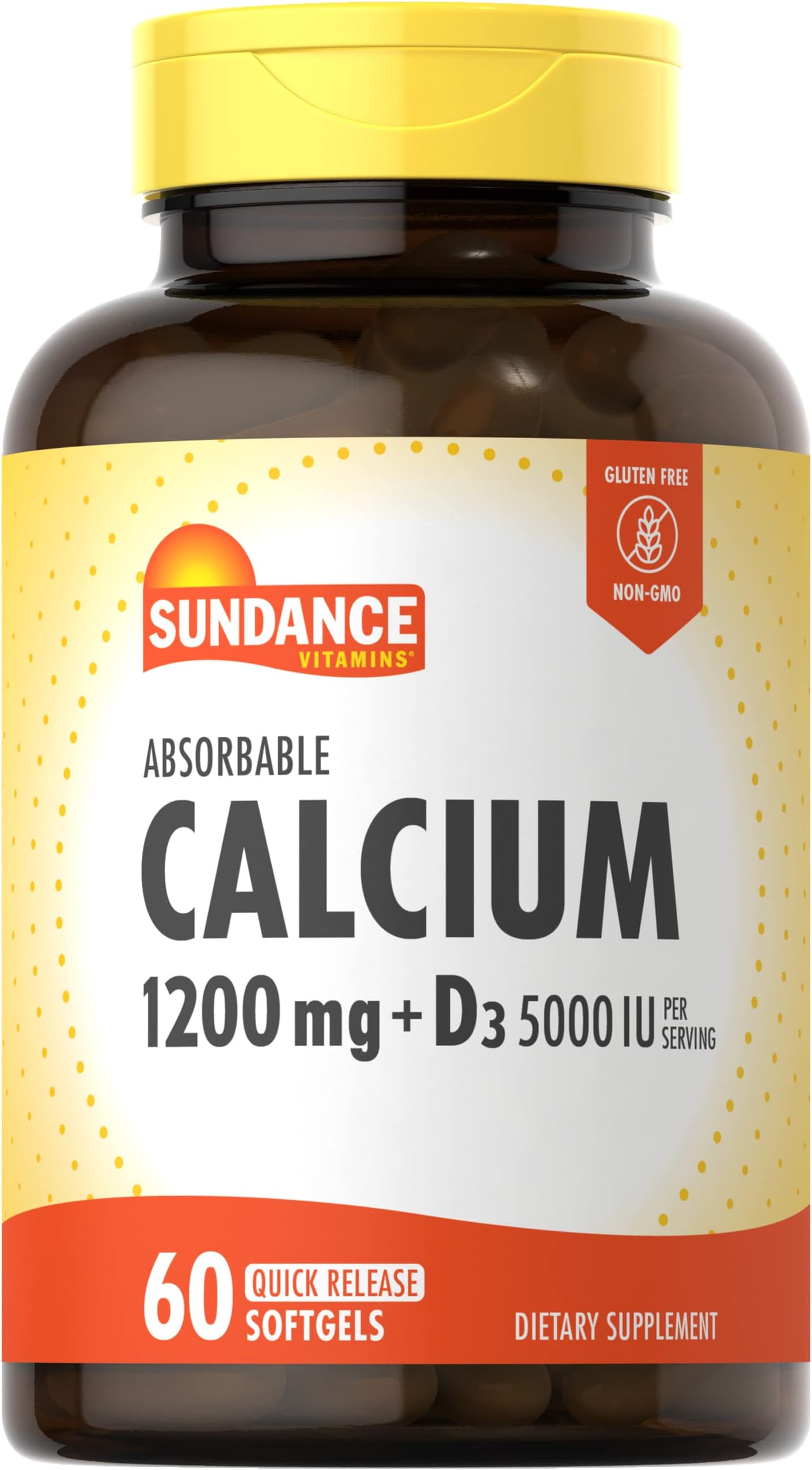 Amazon.com: Nature's Truth Absorbable Calcium 1200 mg with Vitamin D3 ...