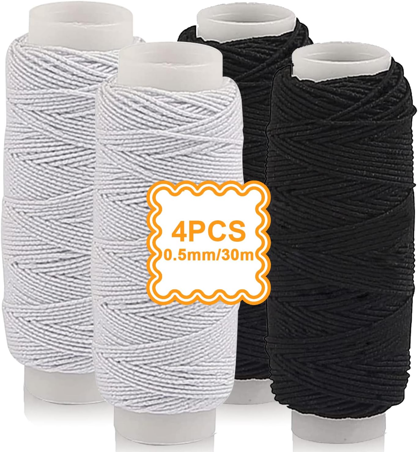 Prym Elastic Sewing Thread, Polyester, Light Grey, One Size : Amazon.co ...