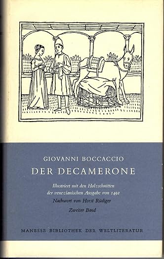 Der Decamerone, Band 2 : Boccaccio, Giovanni, Rüdiger, Horst, Diezel ...