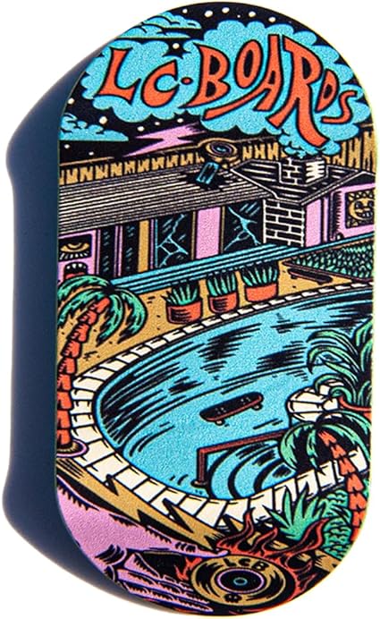 Amazon.com: LC Boards FINGERBOARDS 98X50 MM Wide PHAT Deck : Toys & Games