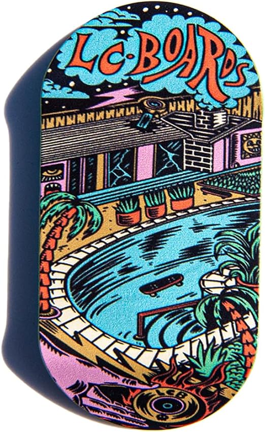 Amazon.com: LC Boards FINGERBOARDS 98X50 MM Wide PHAT Deck : Toys & Games