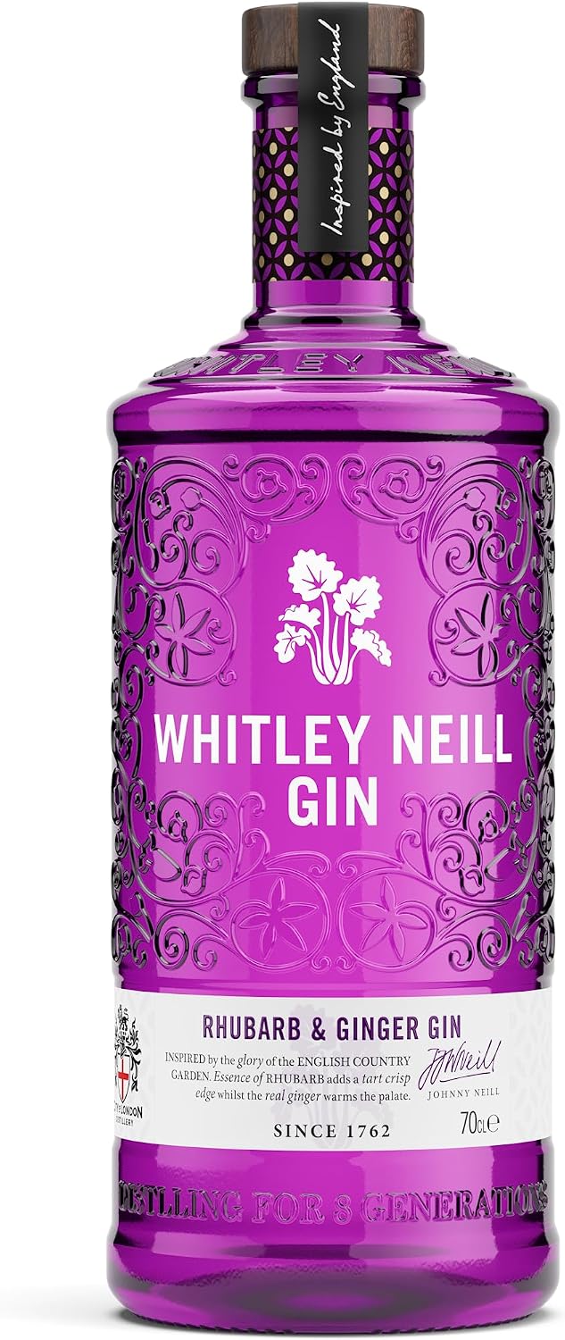 Whitley Neill Rhubarb & Ginger Gin 70cl : Amazon.co.uk: Grocery