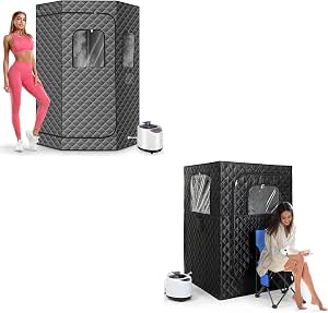 Amazon.com : Portable Sauna 51" with Personal Sauna Pentagon : Patio ...