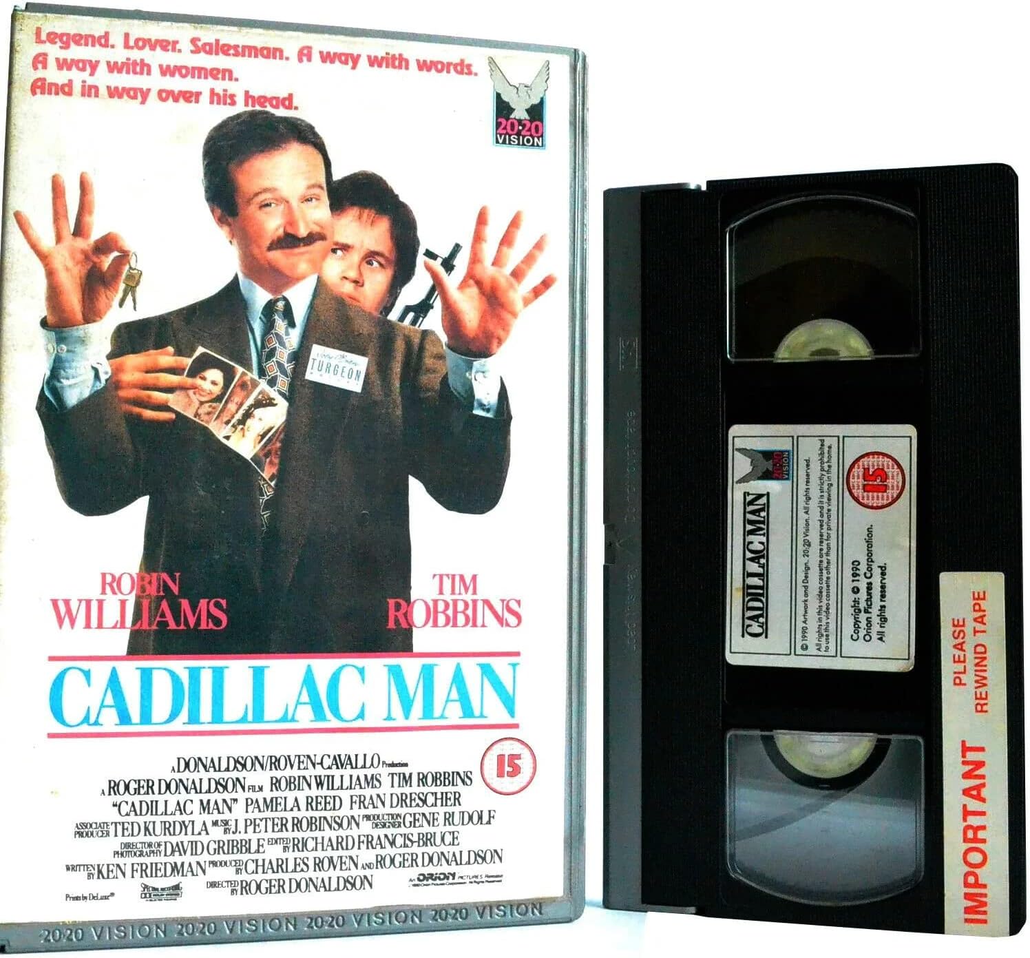 Amazon.com: Cadillac Man [VHS] : Electronics