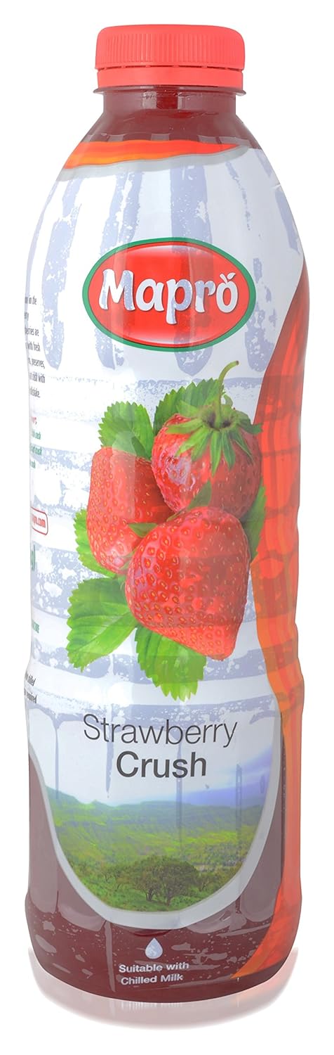 Mapro Crush - Strawberry, 1L Bottle : Amazon.in: Grocery & Gourmet Foods