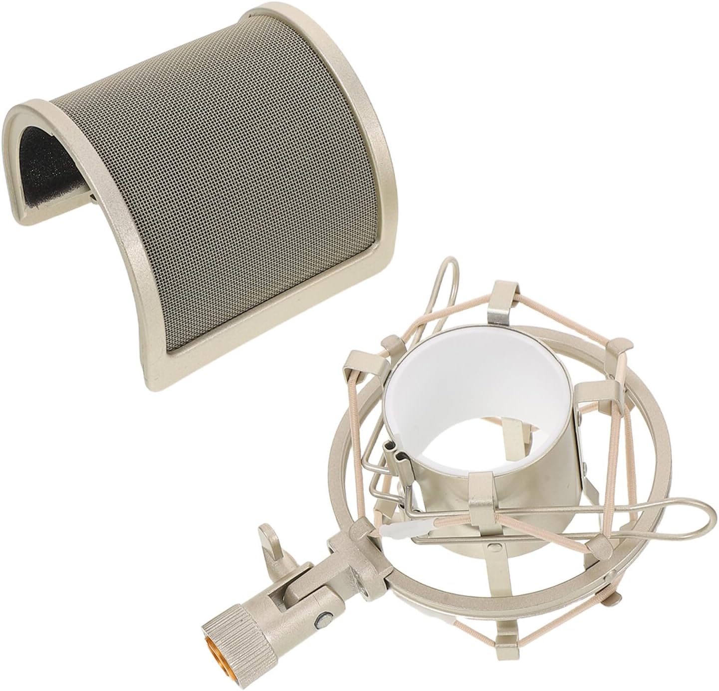 UTHCLO Kit de Microphone U-shape avec Filtre Anti-pop et Support Anti ...
