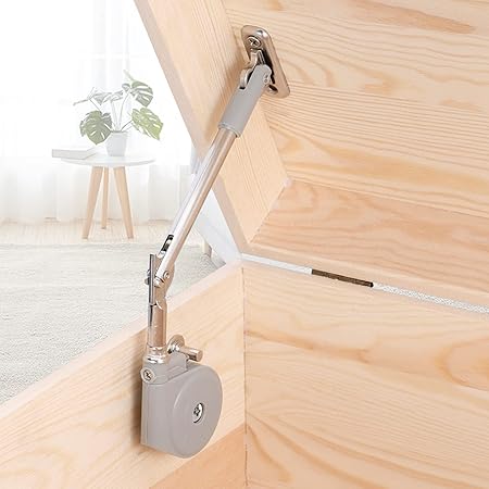 MacaroToy Box Hinge Soft Close, Lid Stay 105 Degree Open Safety Slow ...