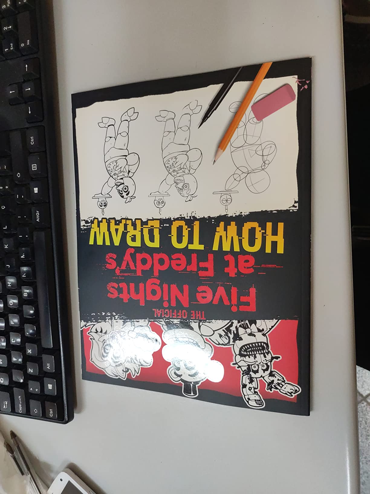 The Official Five Nights at Freddy's How to Draw : Cawthon, Scott ...