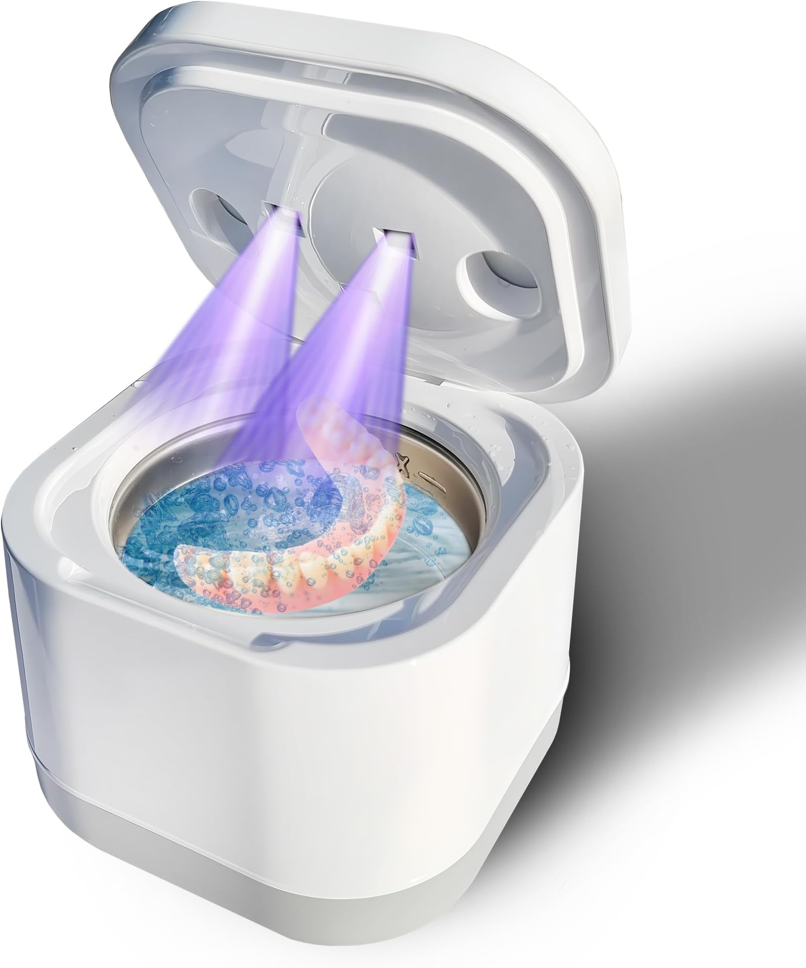 Amazon.com : Zima Dental Pod | Rose Pink | Ultrasonic Retainer Cleaner ...