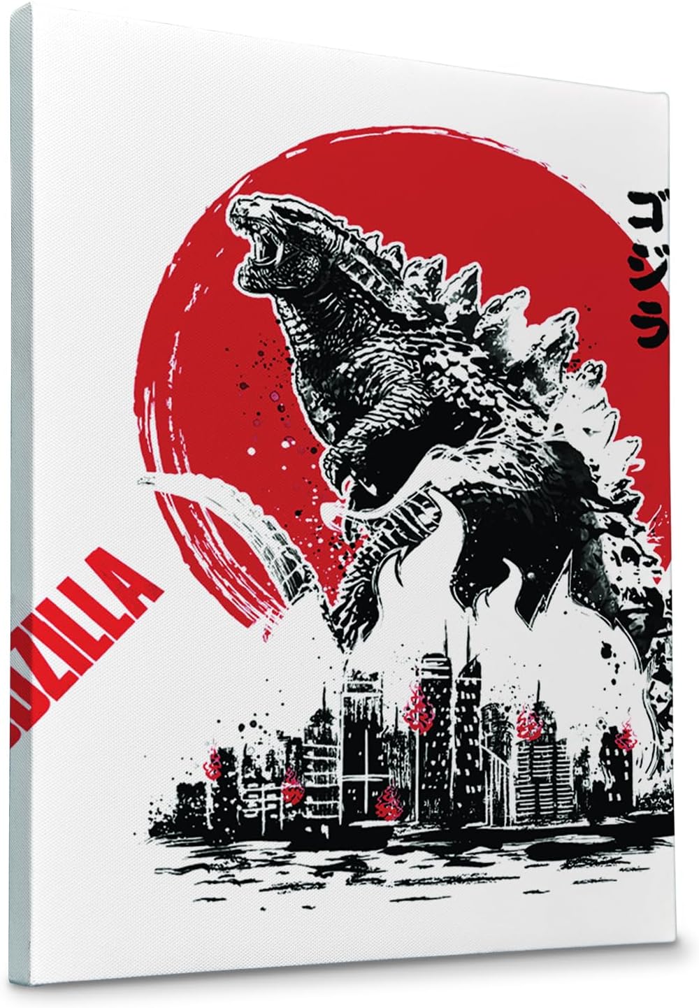 Amazon.com: DreamController Godzilla Wall Canvas Posters Wall Art Decor ...
