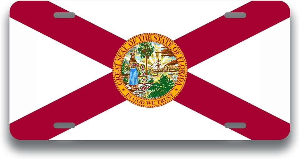 Amazon Florida Flag License Plate amazon-florida-flag-license-plate