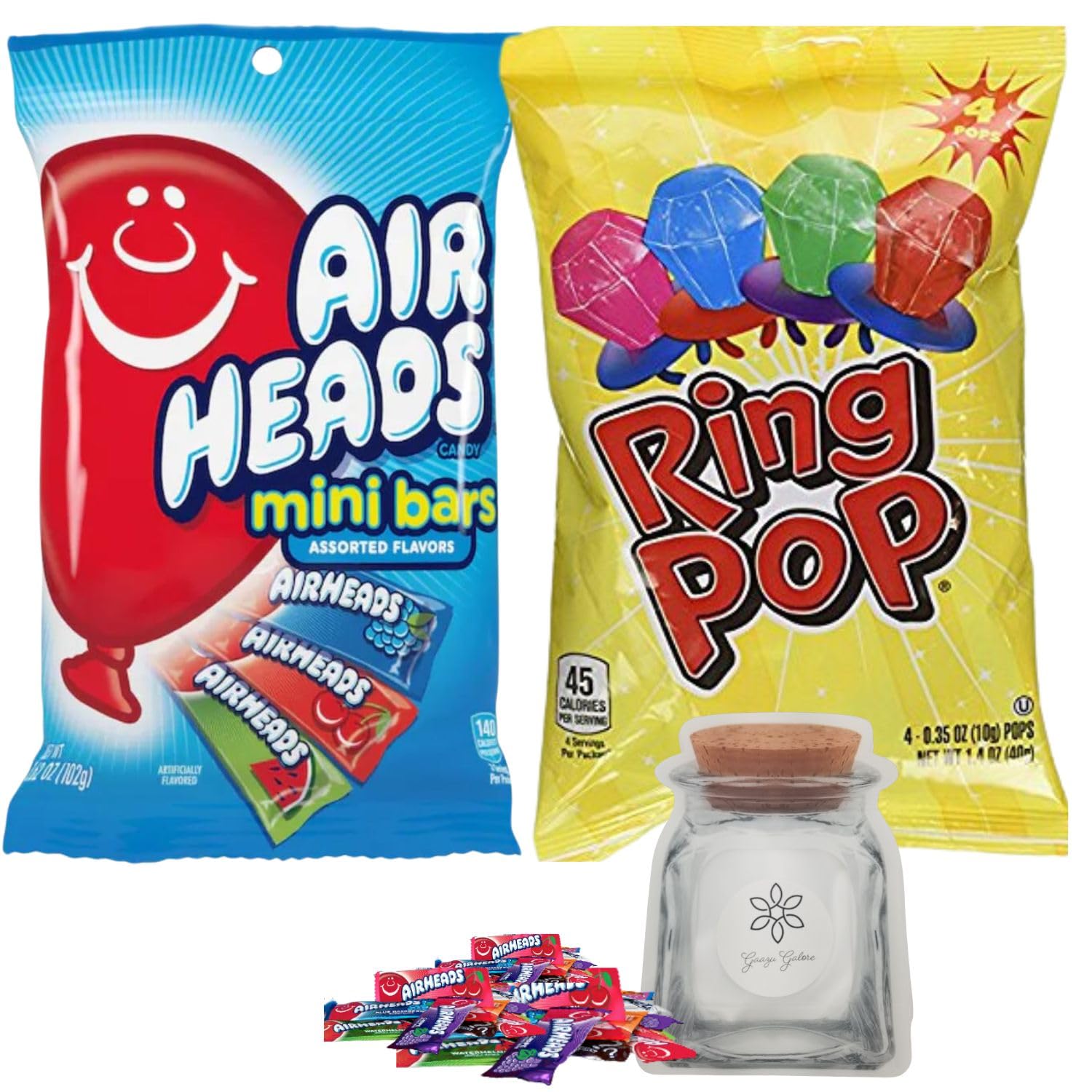 Airheads Pops Lollipops Big Slice Pops Watermelon Candy Lollipops
