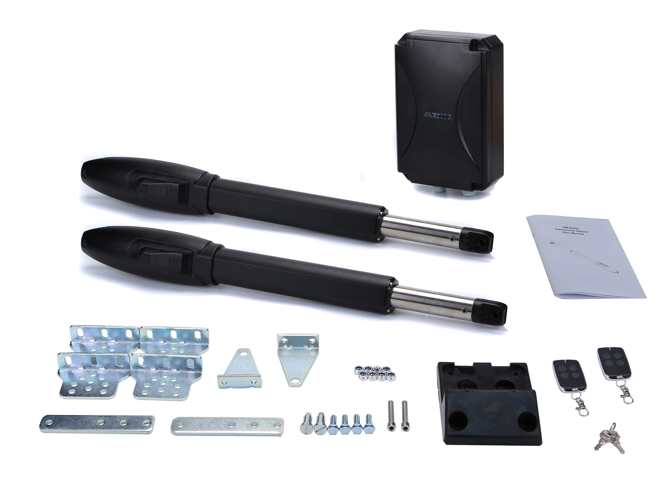 Sw300dc Automatic Gate Opener Kit Heavy Duty Gate Operator Dual ...