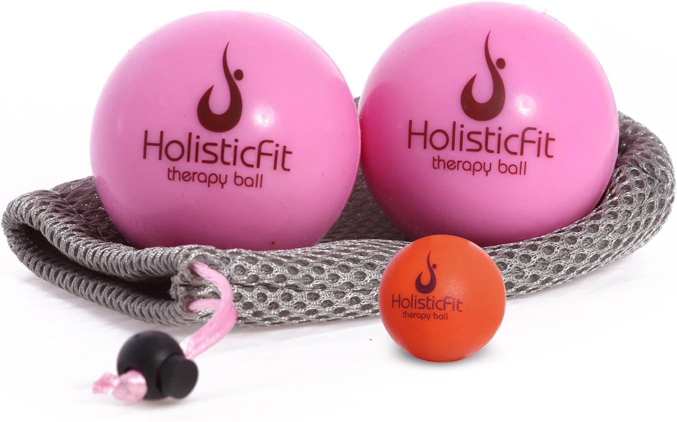 Amazon.com: HolisticFit Special Massage Balls set with FREE hands and ...