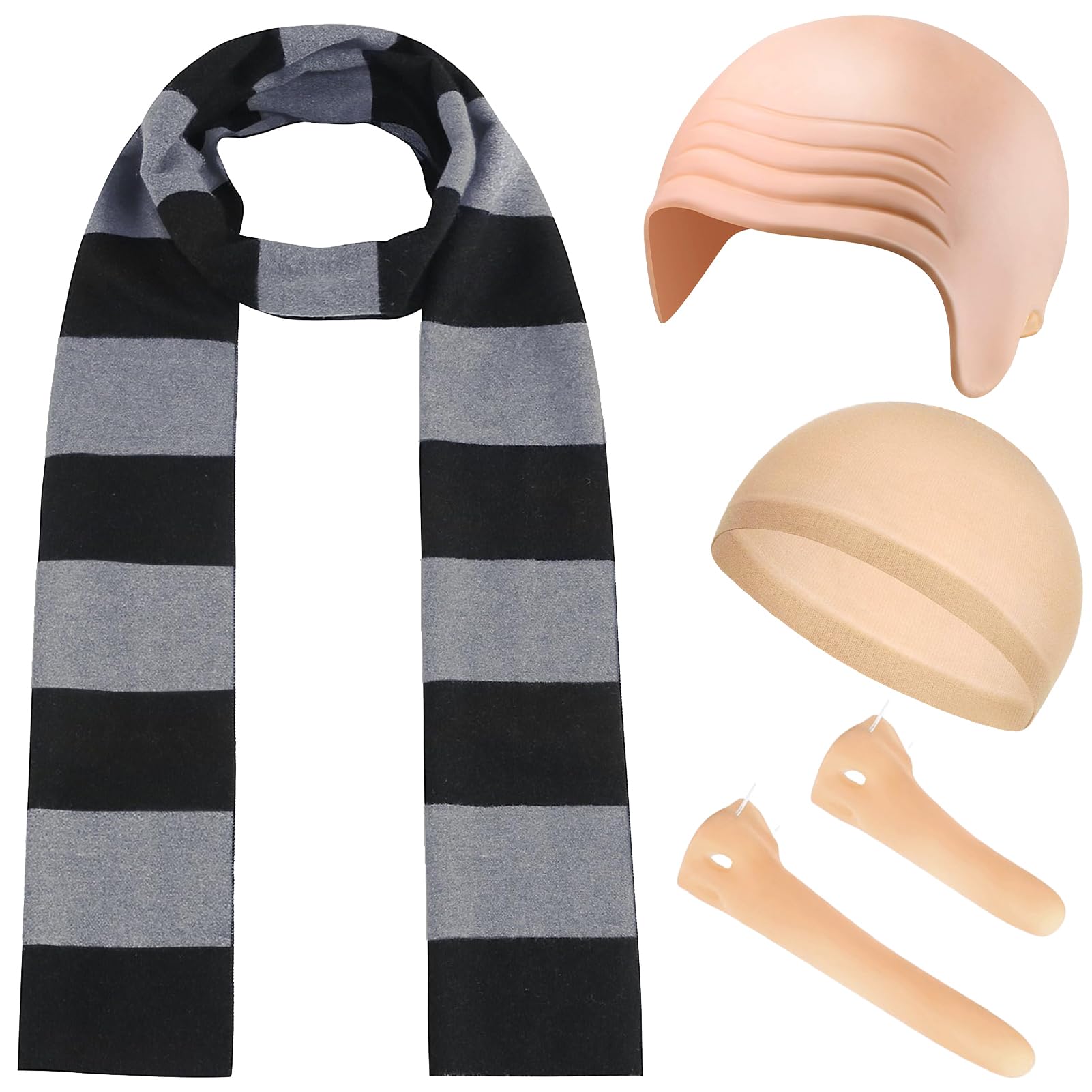 Amazon.com: 5 Pcs Gru Costume Accessories Include Gru Black Gray ...